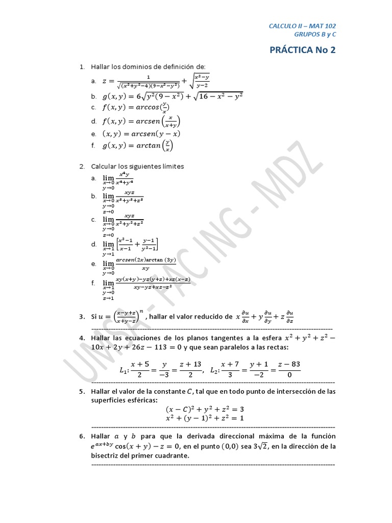 Práctica Segundo Parcial | PDF