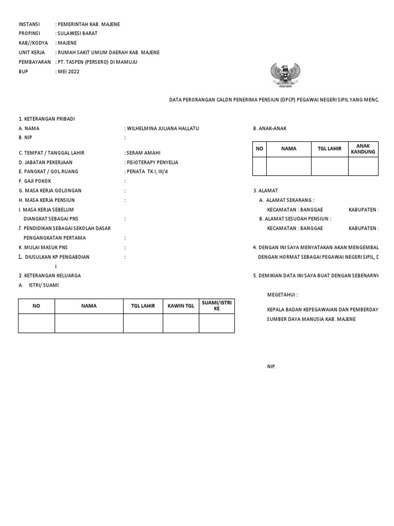 DPCP Ibu Welly | PDF DPCP Ibu Welly | PDF