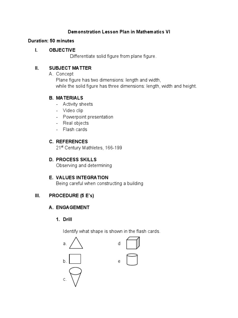 Lesson Plan - Student Teacher | PDF