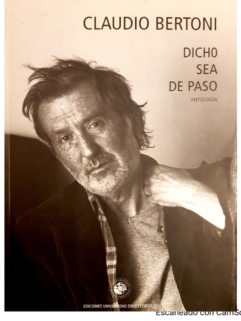 Dicho sea de paso - Claudio Bertoni | PDF