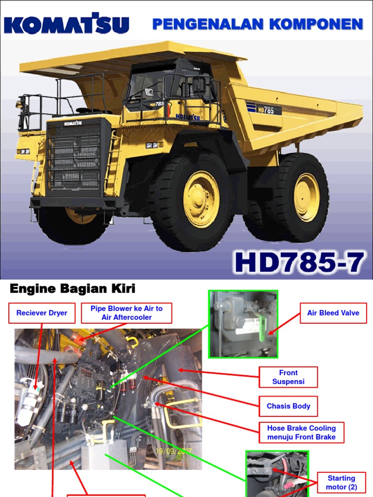 Komponen HD 785-7-1 PDF | PDF