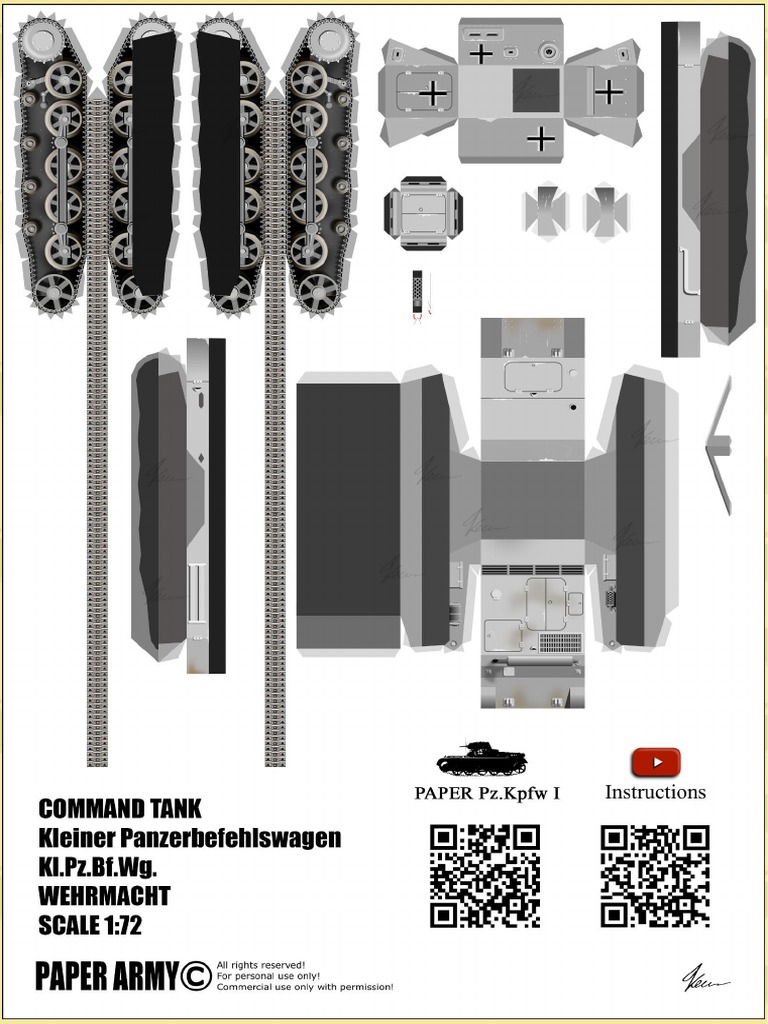 Paper Command Tank Wehrmacht ww2 PDF | PDF