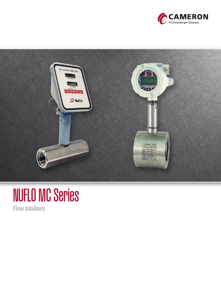 Measurement Brochures Cam Ms Totalizers Mc-Series BR PDF | PDF