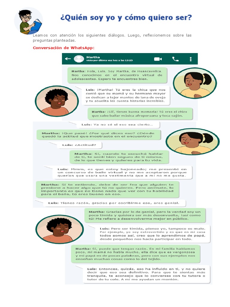 Quién Soy Yo y Cómo Quiero Ser PDF | PDF