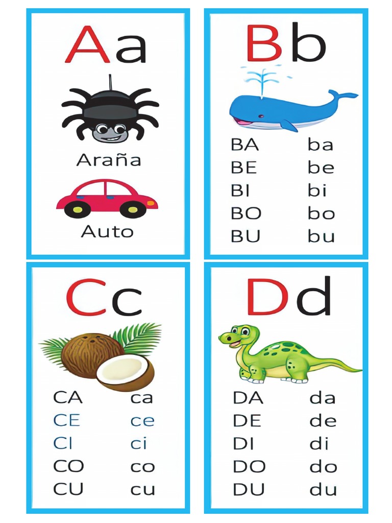 Imprimir Abcdario PDF | PDF