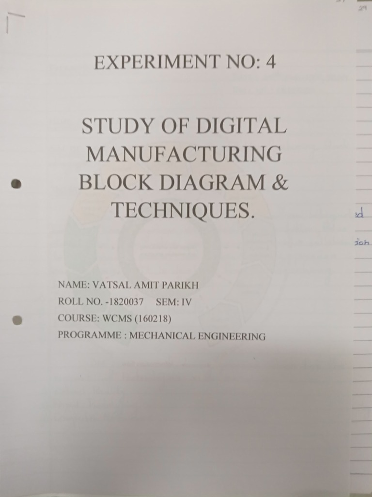 WCM 7th Exp Study of Digital PDF | PDF