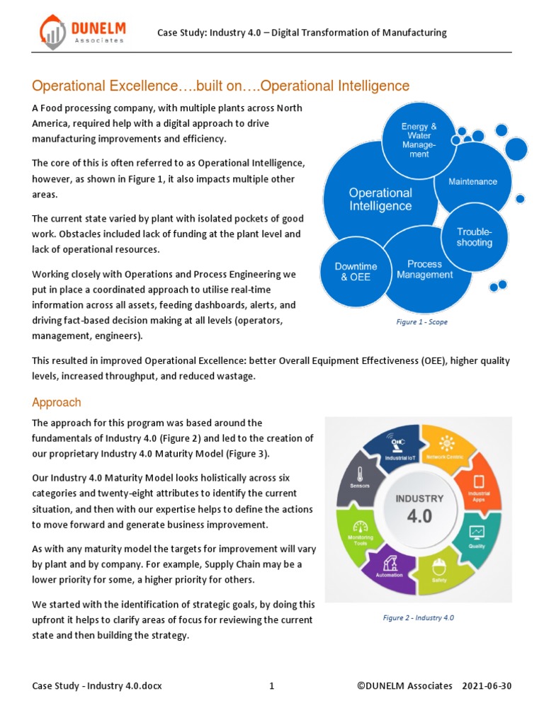 Case Study Industry 4.0 | PDF | Governance | Economies