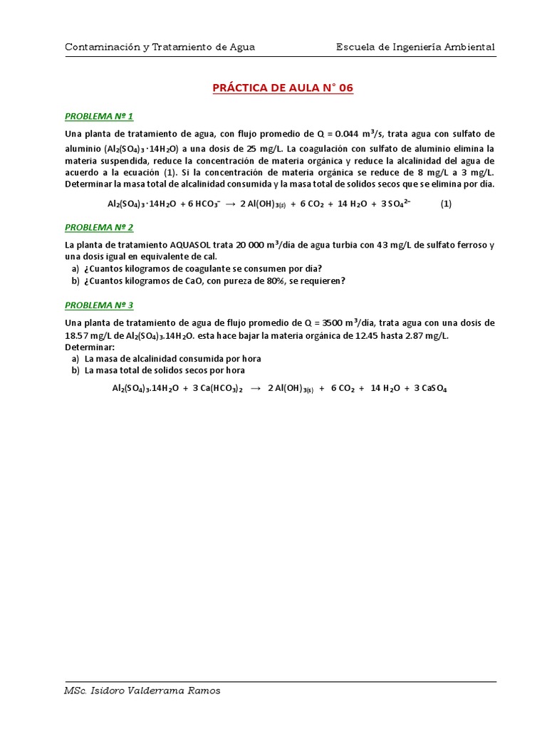 PRACTICA DE AULA No 6 PDF | PDF