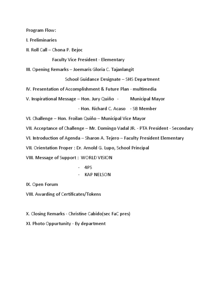 Program Flow Pdf 5874