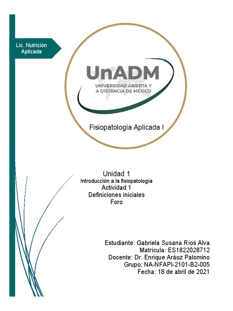 Nfapi U1 A1 Foro Gara | PDF