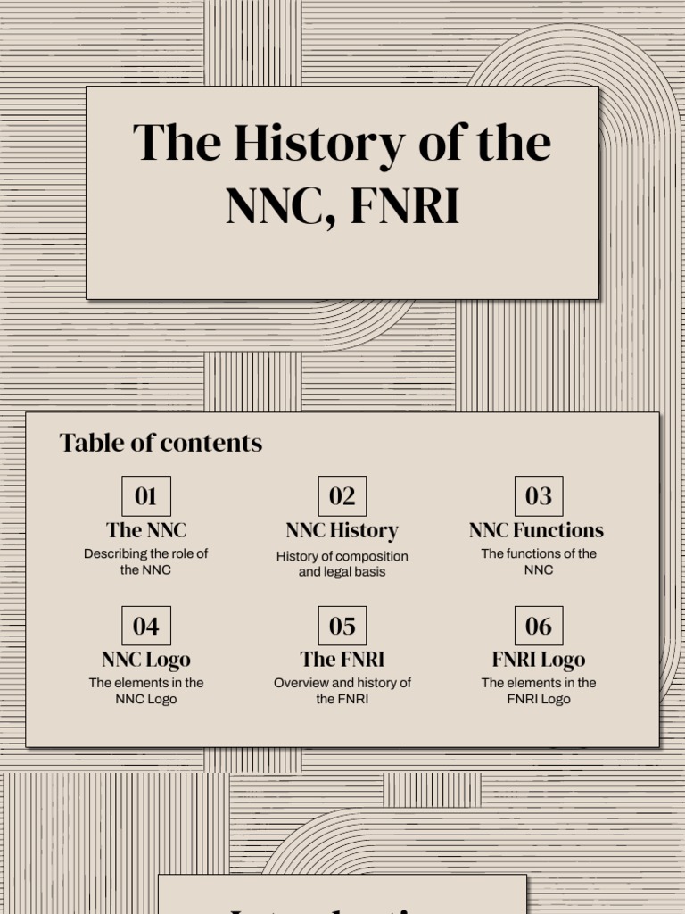 NNC and FNRI: History and Functions | PDF