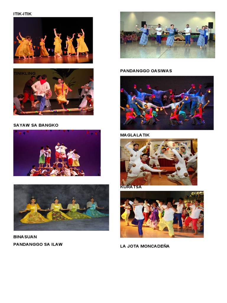 Katutubong Sayaw Sa Pilipinas | PDF