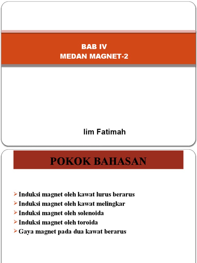 Medan Magnet Bagian 2 | PDF