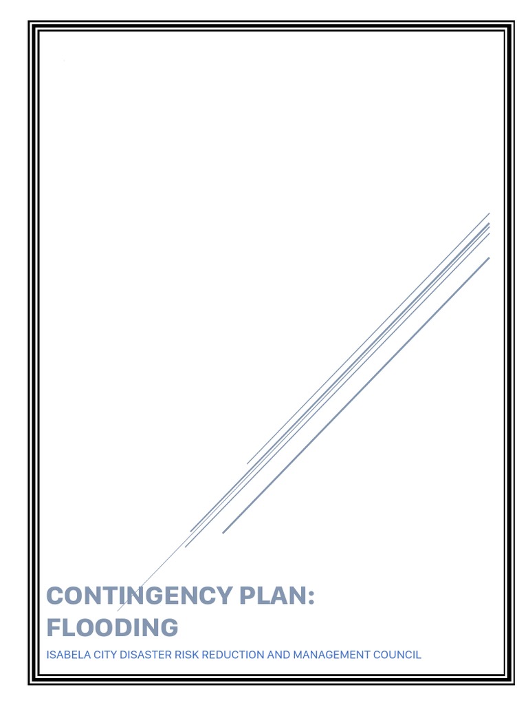 CONTINGENCY PLAN FOR FLOODING | PDF | Flood | Rain