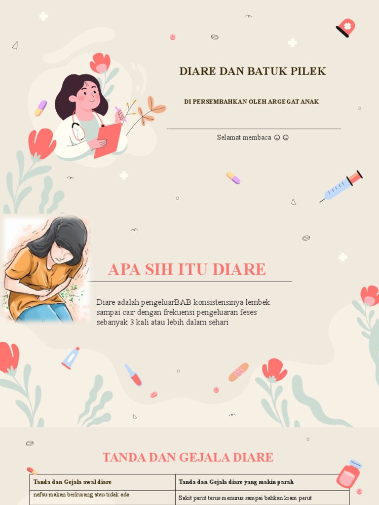 Aus Diare Dan Batuk Pilek | PDF