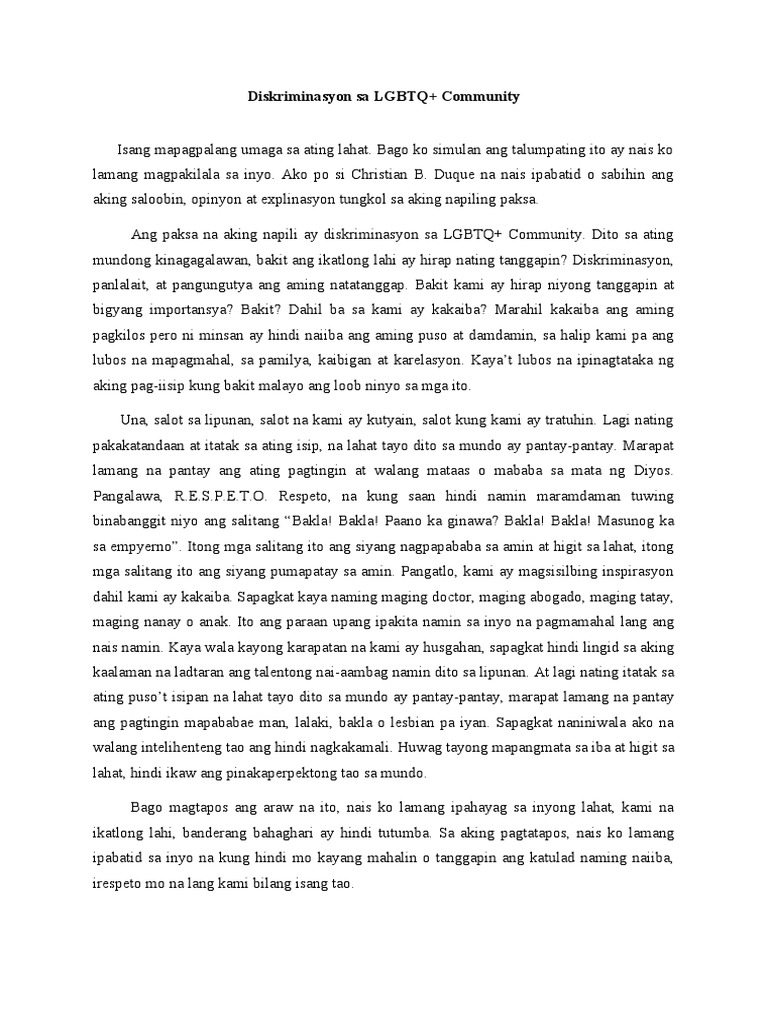 Talumpati | PDF