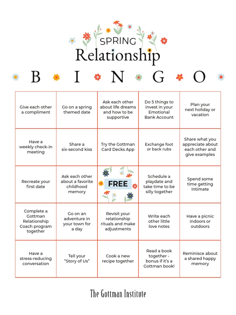 2023-05 - LN Monthly Download - Spring Relationship Bingo | PDF ...
