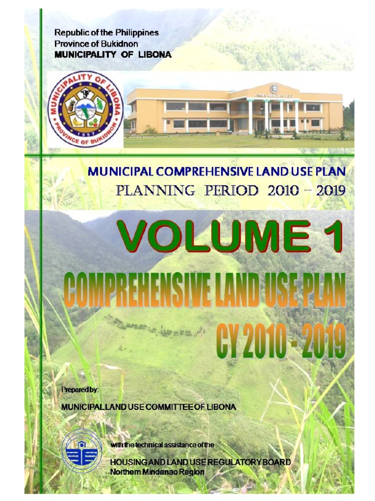 Libona Municipal Comprehensive Land Use Plan | PDF