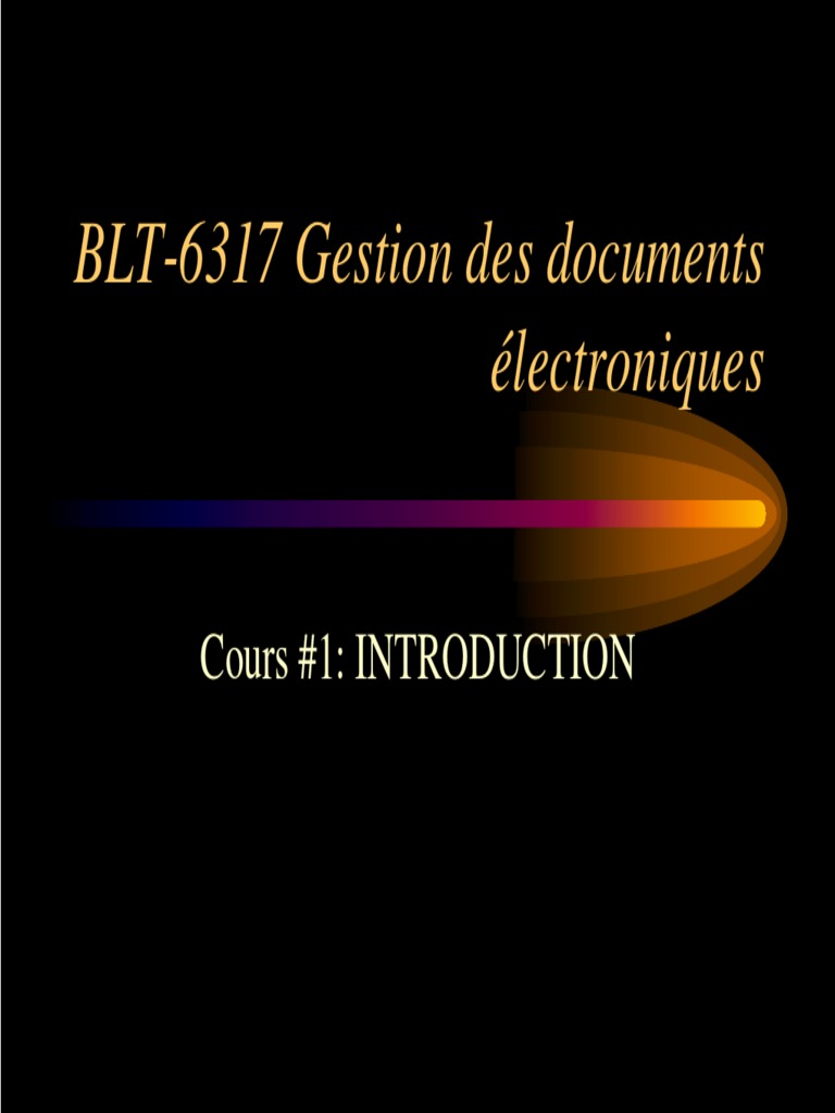 Cours1 PDF | PDF
