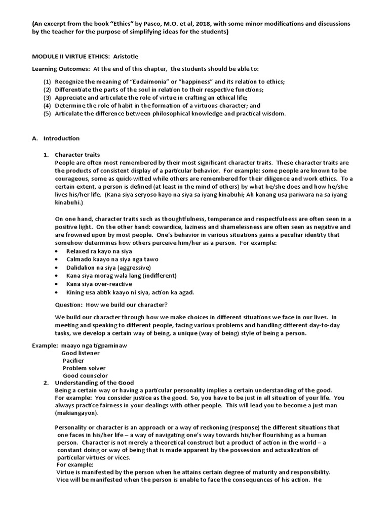 Module II GEC 18 | PDF