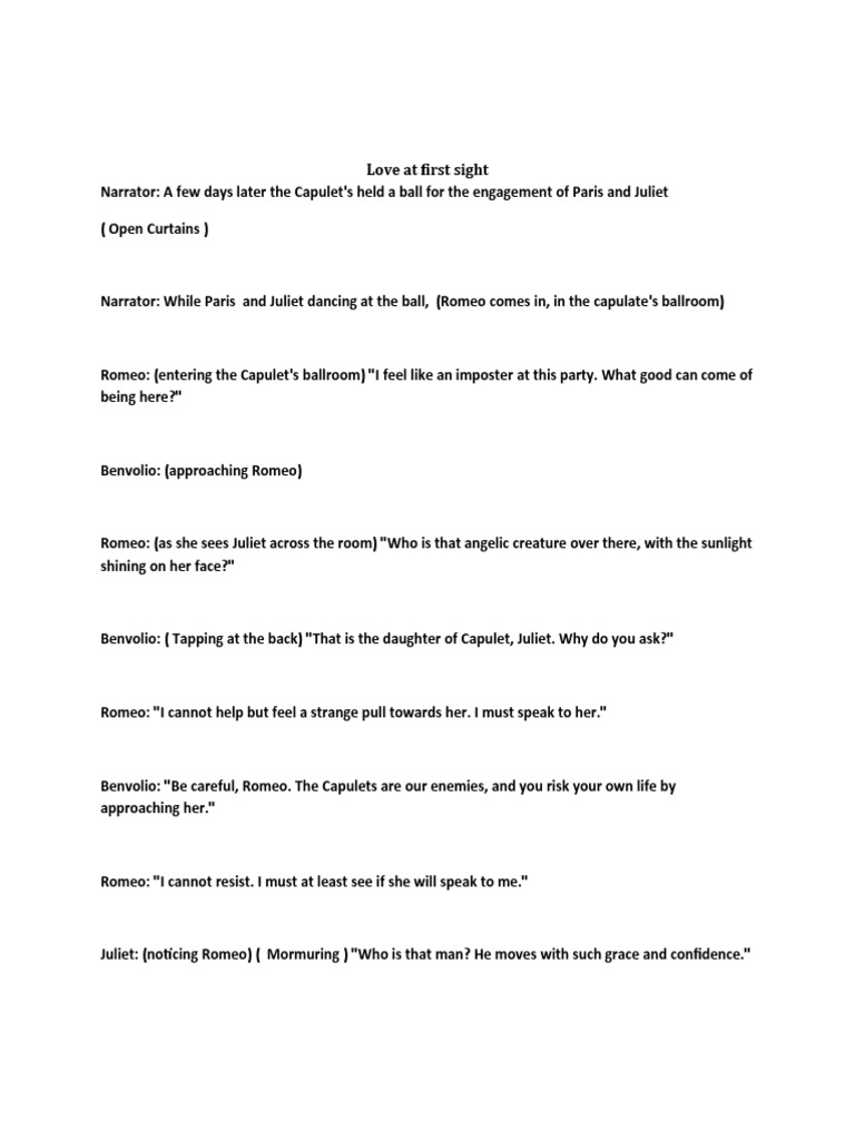 Love at First Sight | PDF