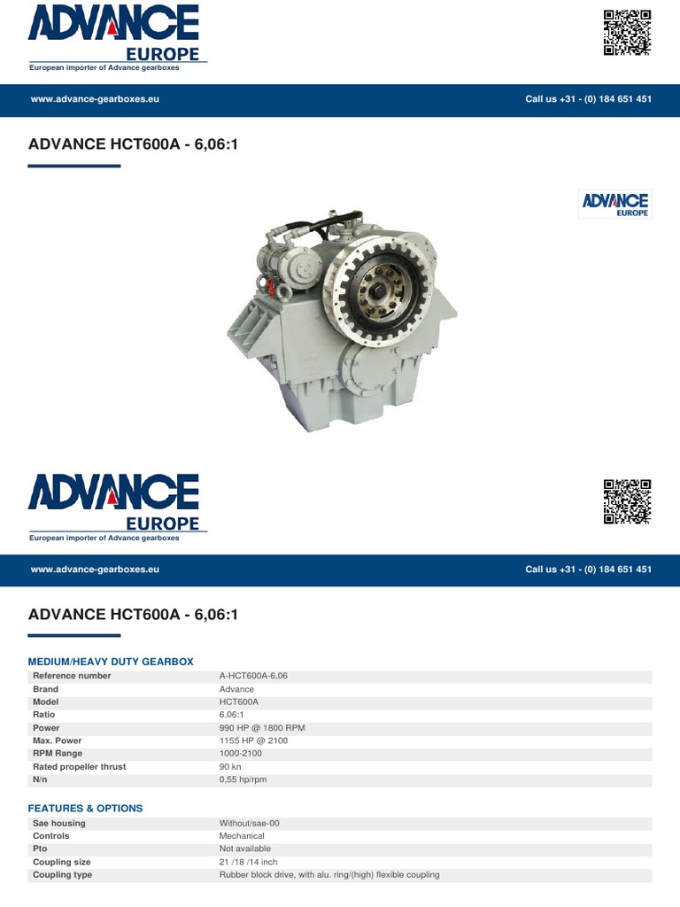 Pooltrading Advance Hct600a | PDF