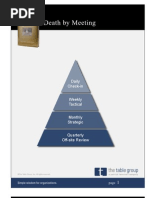 Weekly Tactical Meeting Guide | PDF | Business