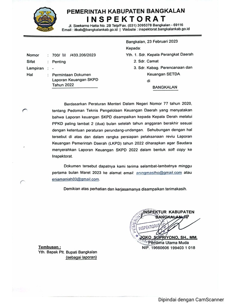 LK SKPD PDF | PDF