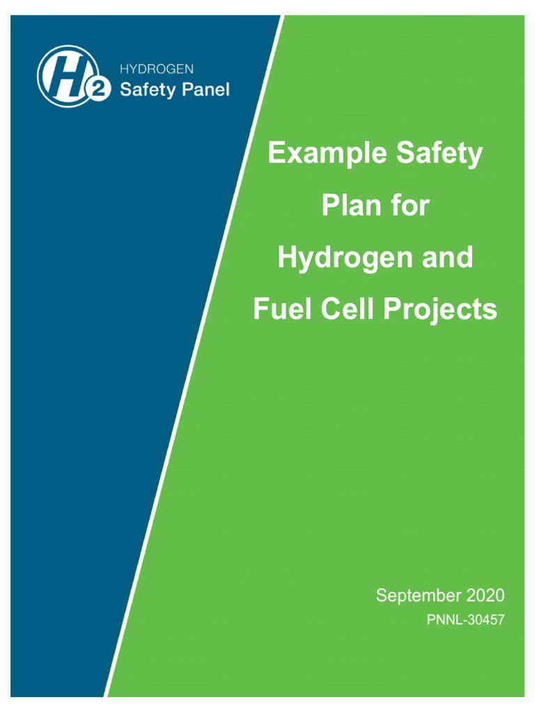 Example Hydrogen Safety Plan September 2020 | PDF