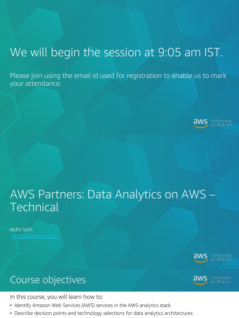 DataAnalytics AWS PDF | PDF