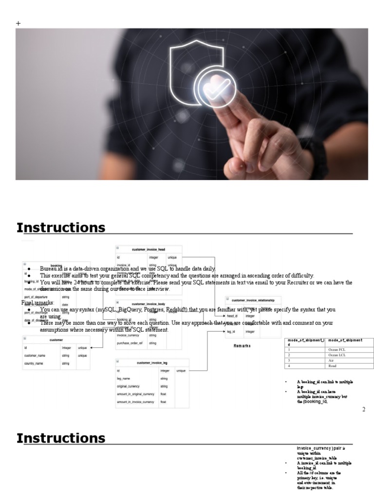 SQL Assessment Bureau - Id | Download Free PDF | Data Management | Computer Science