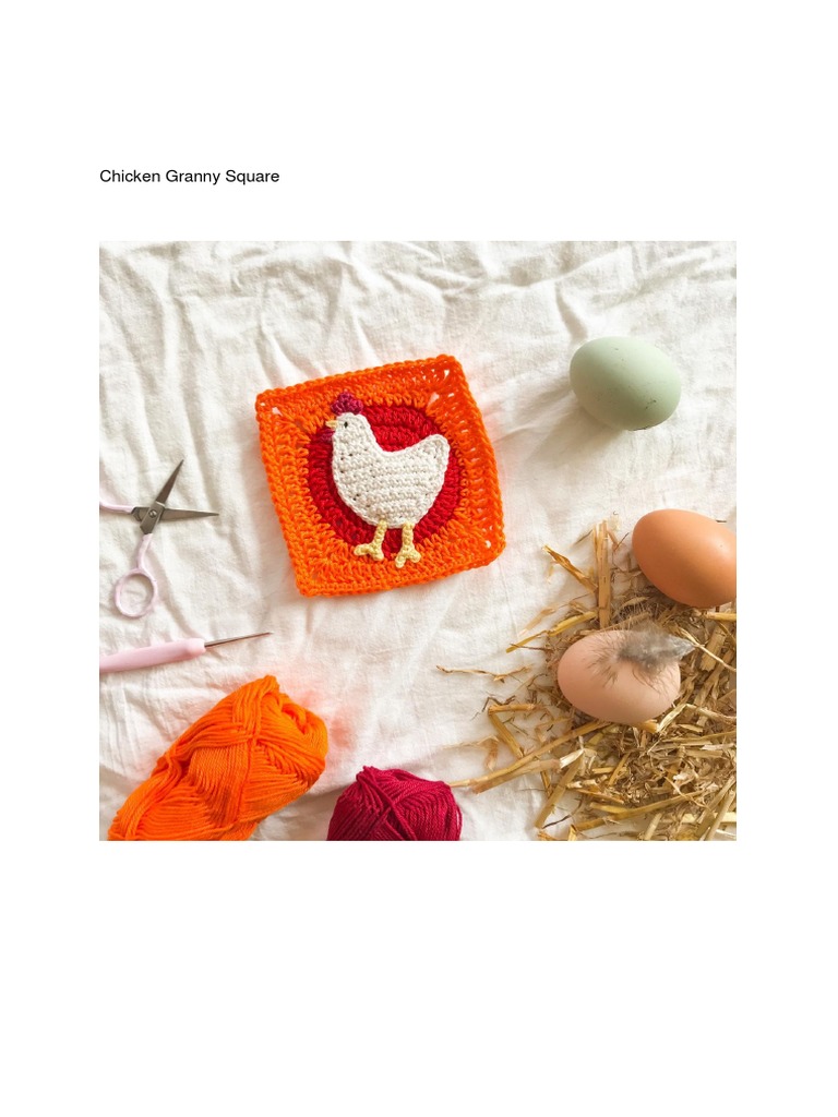 Chicken Granny Square PDF | PDF