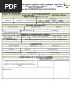 Formulario PAE | PDF
