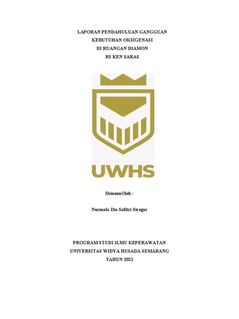 Askep Oksigenasi RSND SMG | PDF