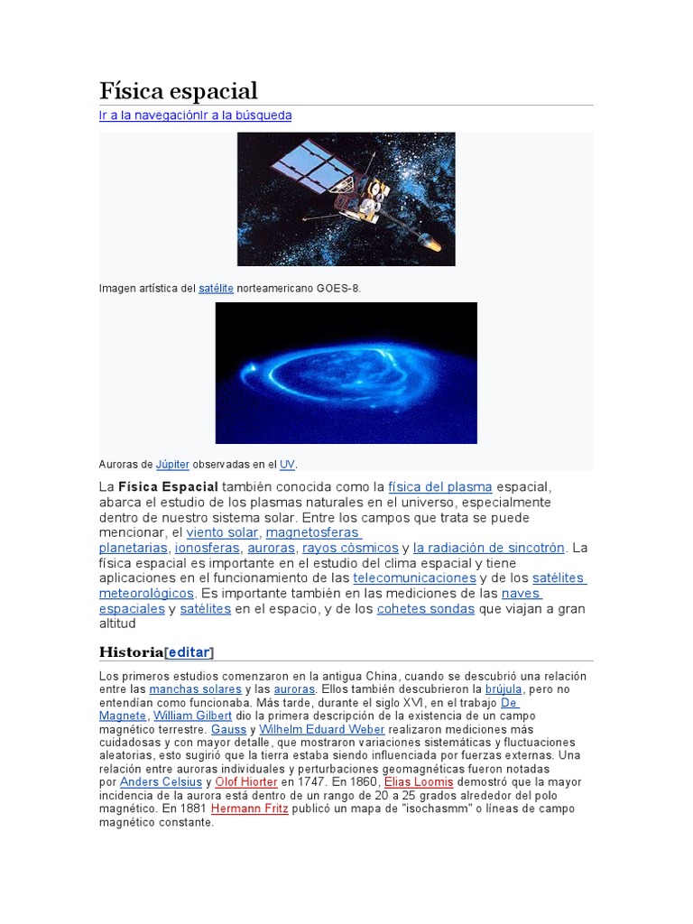 Fisica Espacial | PDF