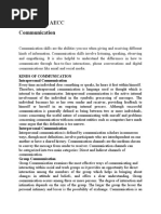 Assignment On Communication Skills | PDF | Nonverbal Communication ...