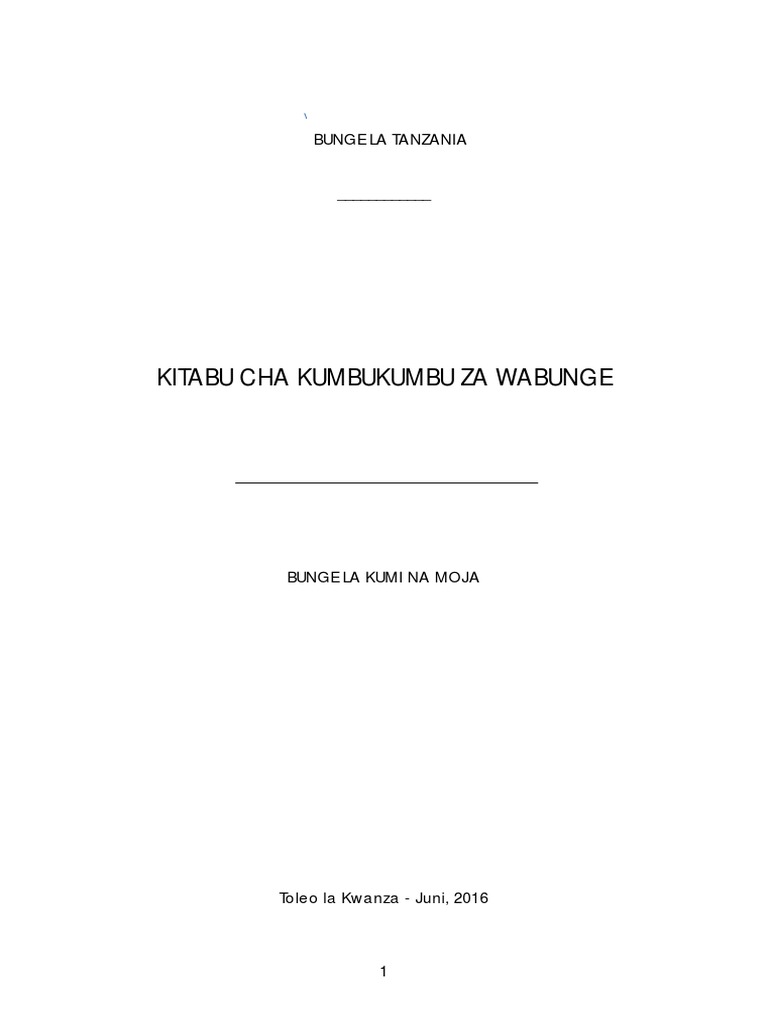 1490102468-Kitabu cha Kumbukumbu za Wabunge-toleo la kwanza.pdf | PDF
