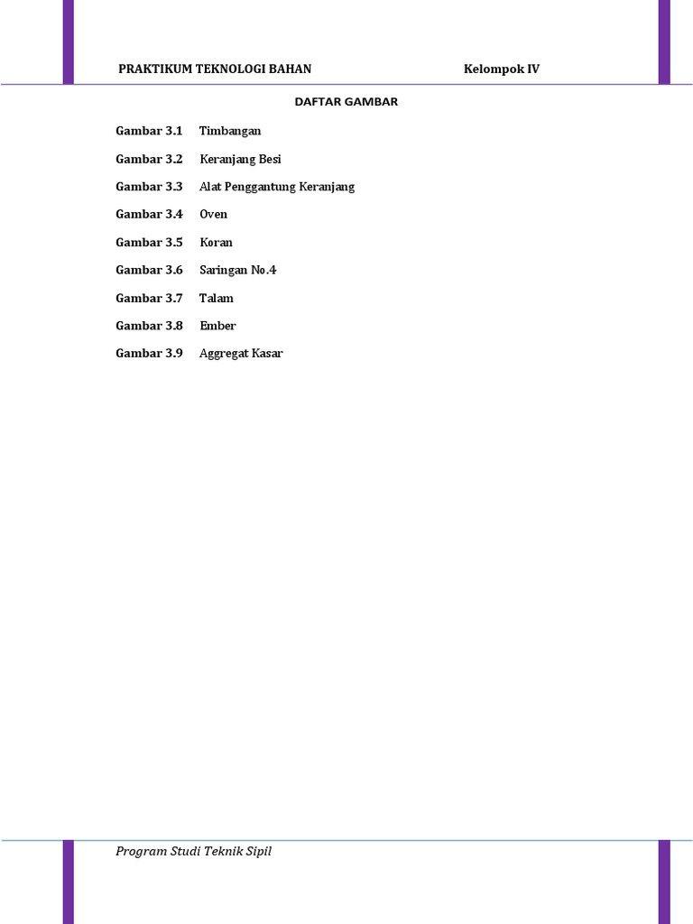 DAFTAR GAMBAR DAN TABEL.docx | PDF