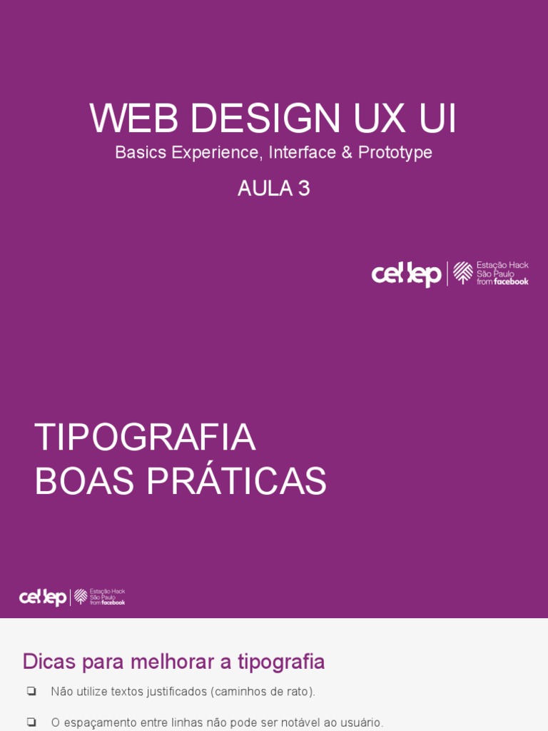 Fev-Mai - Aula 3 - UXUI Web Design | PDF