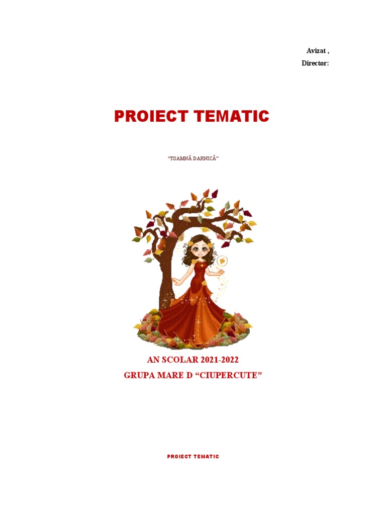 proiect_tematic_toamna_an_scolar_2019_2020 | PDF