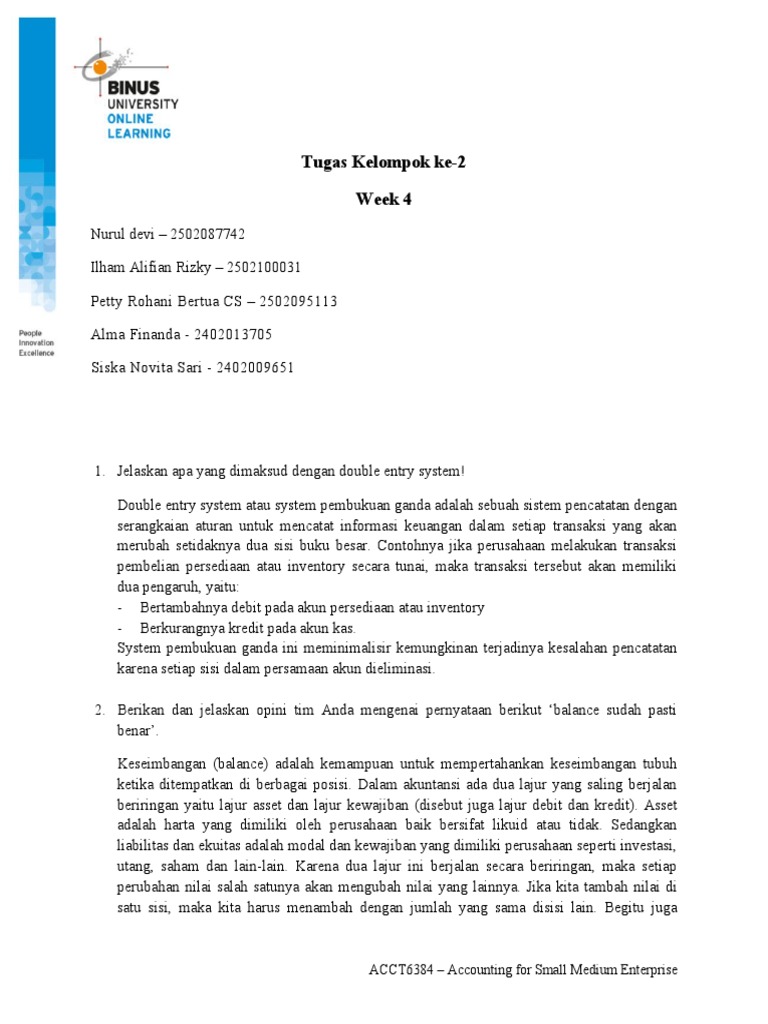 Tk2 Team3 Accounting Sme | PDF