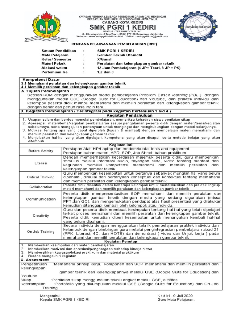 B.13. RPP Gto 3.1 | PDF