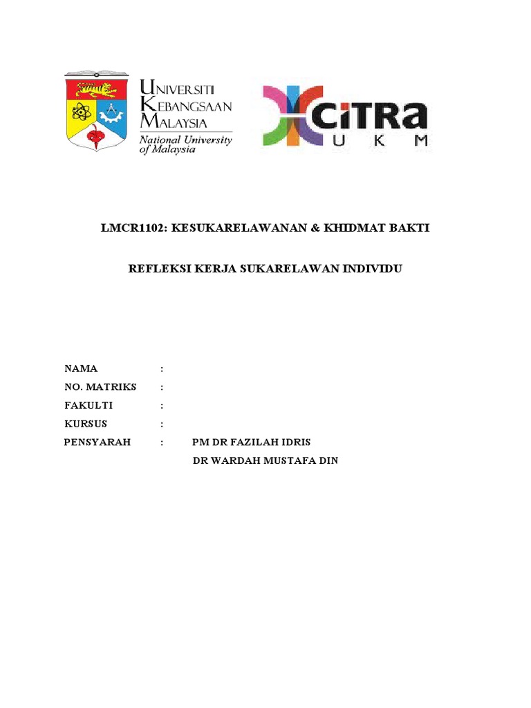 Template Refleksi Individu | PDF