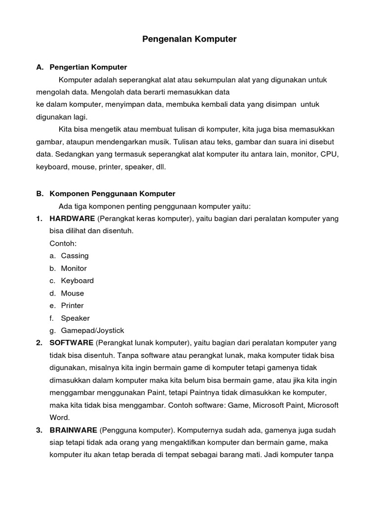 Modul Tik Kelas 5 Pdf Pdf