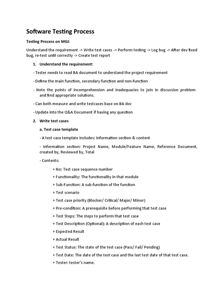 (Nhi Phan) - Understanding About Software Testing Process | PDF ... (Nhi Phan) - Understanding About Software Testing Process | PDF ...