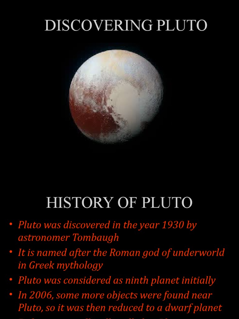 Presentation Pluto | PDF