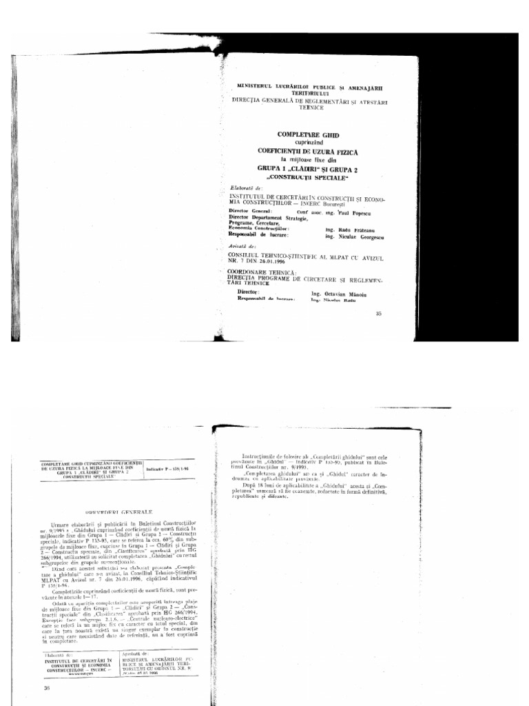 Coeficienti de Uzura Fizica | PDF