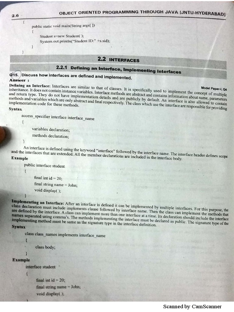 Java unit 2 spectrum.pdf | PDF
