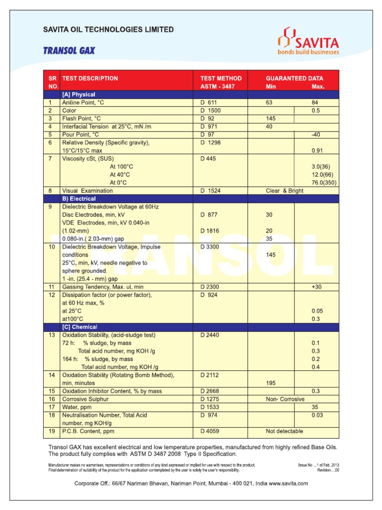 Transol GAX PDF | PDF