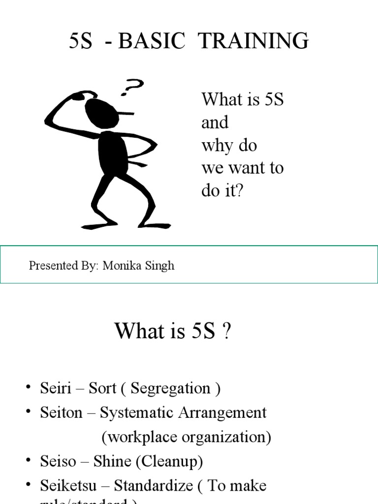 5s Basic Training | PDF | Computer Data Storage | Secondary Sector Of ...